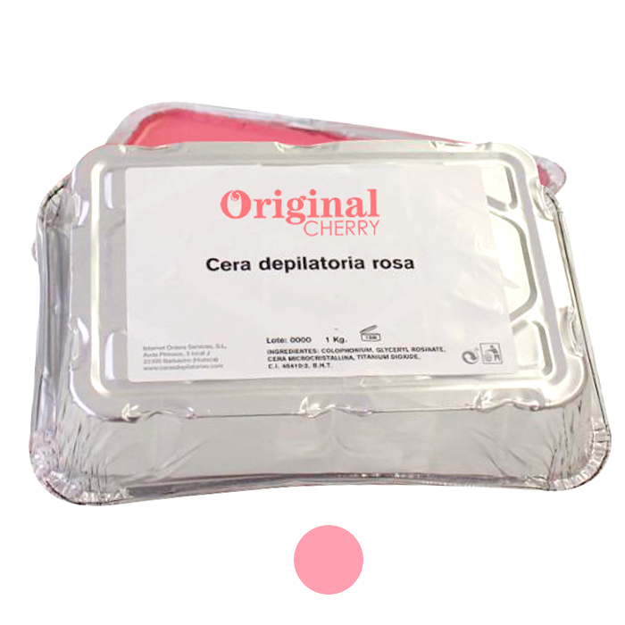 Cera Rosa en Bandeja 1 KG