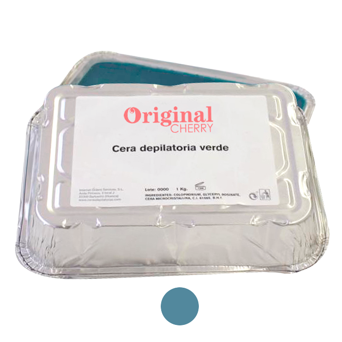 Cera Verde en Bandeja 1 KG