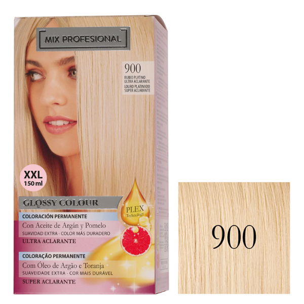 KIT TINTE COLORACIÓN PERMANENTE Nº 900